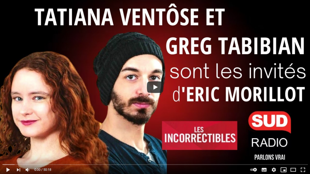 Tatiana Ventôse / Greg Tabibian : “Youtubeurs, les nouveaux ...