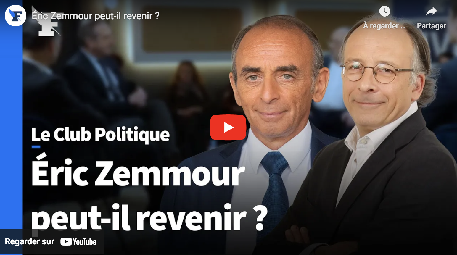 Éric Zemmour Peut Il Revenir Yves Thréard Émilie Zapalski Jim
